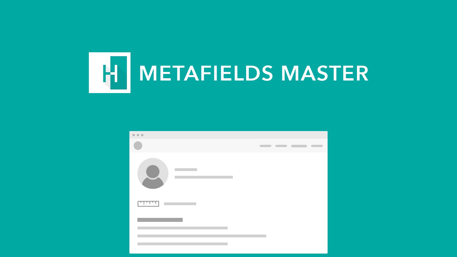 Metafields Master